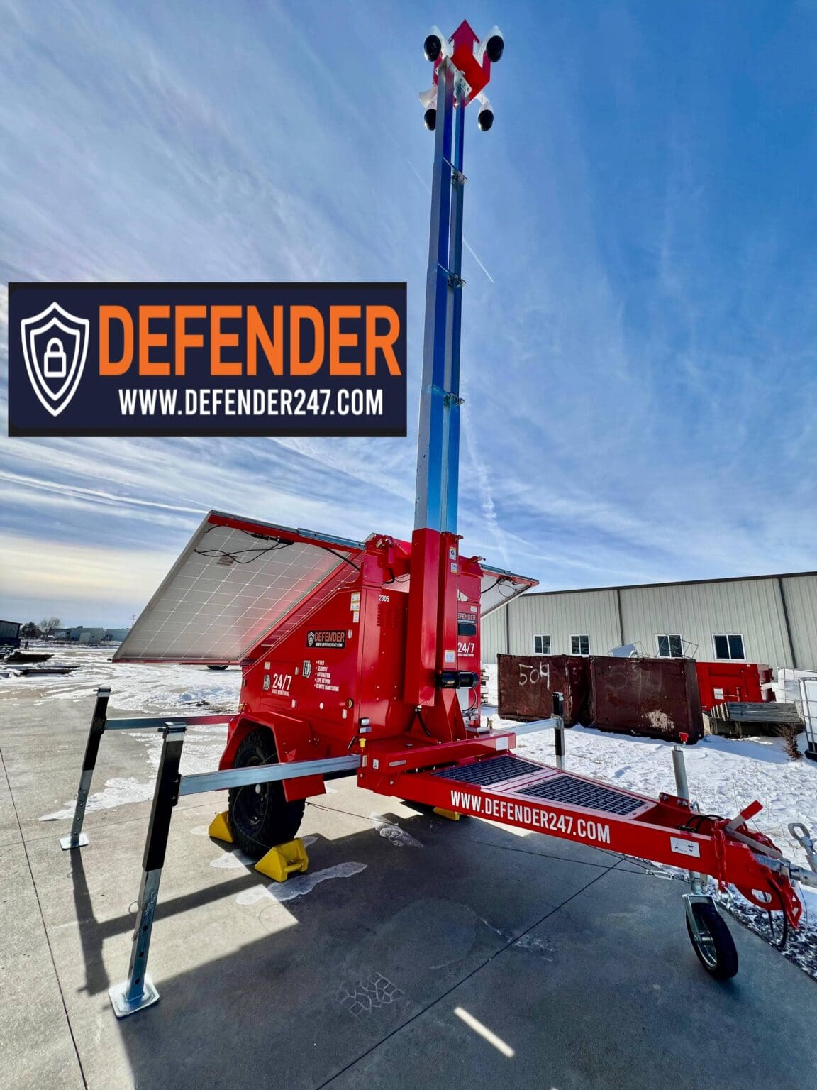Defender Security Trailers | Mobile Surveillance Trailers Salina KS