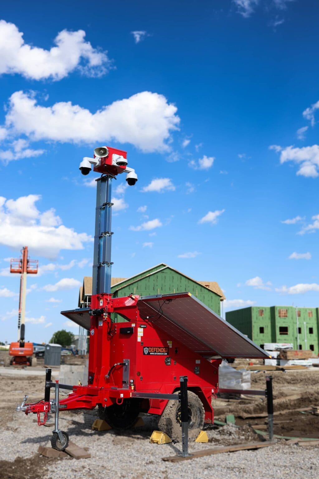 Surveillance Camera Mounts | Defender Security Trailers