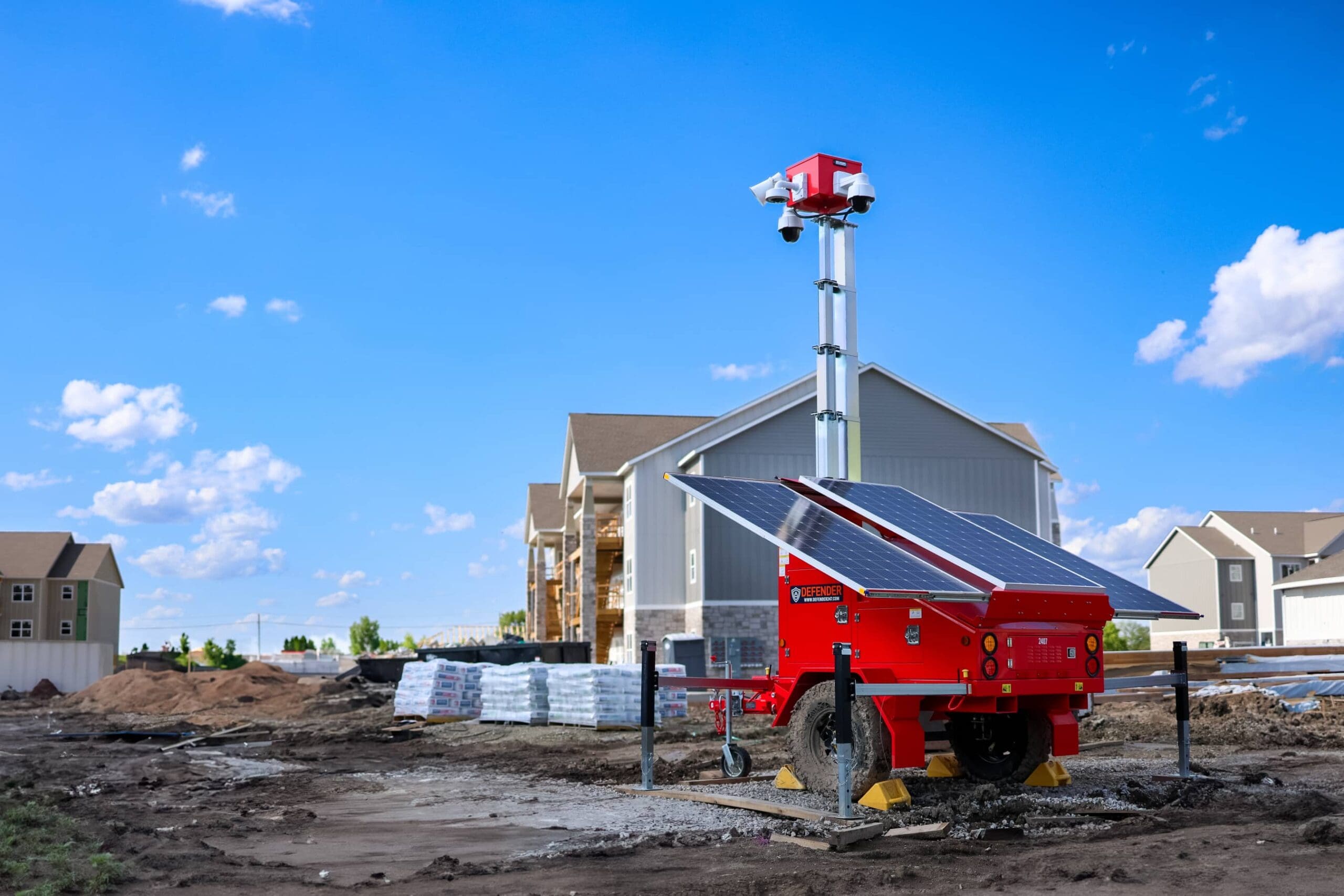 Surveillance Camera Mounts | Defender Security Trailers