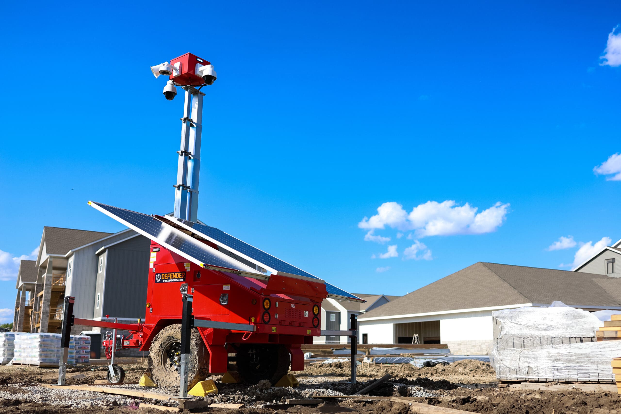 Defender Security Trailers | Mobile Surveillance Trailers